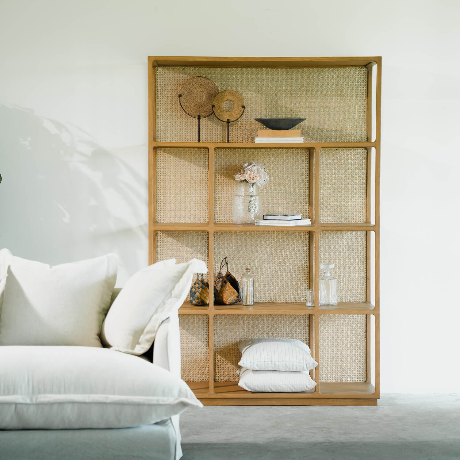 Buy Masse Rattan Display Unit Online in India - Dtale Modern