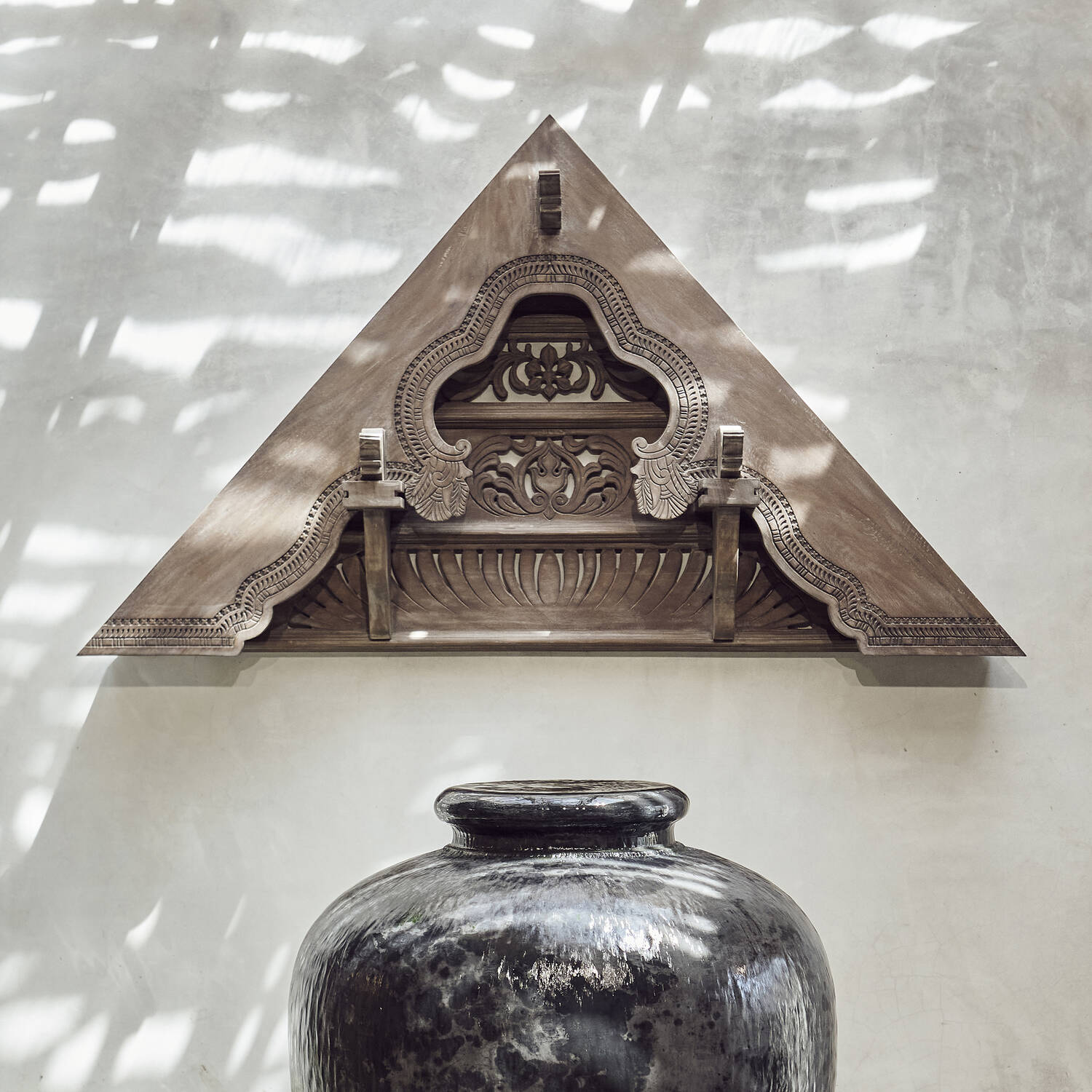 Buy Traditional Hand-Carved Mughappu Online in India - Dtale Modern