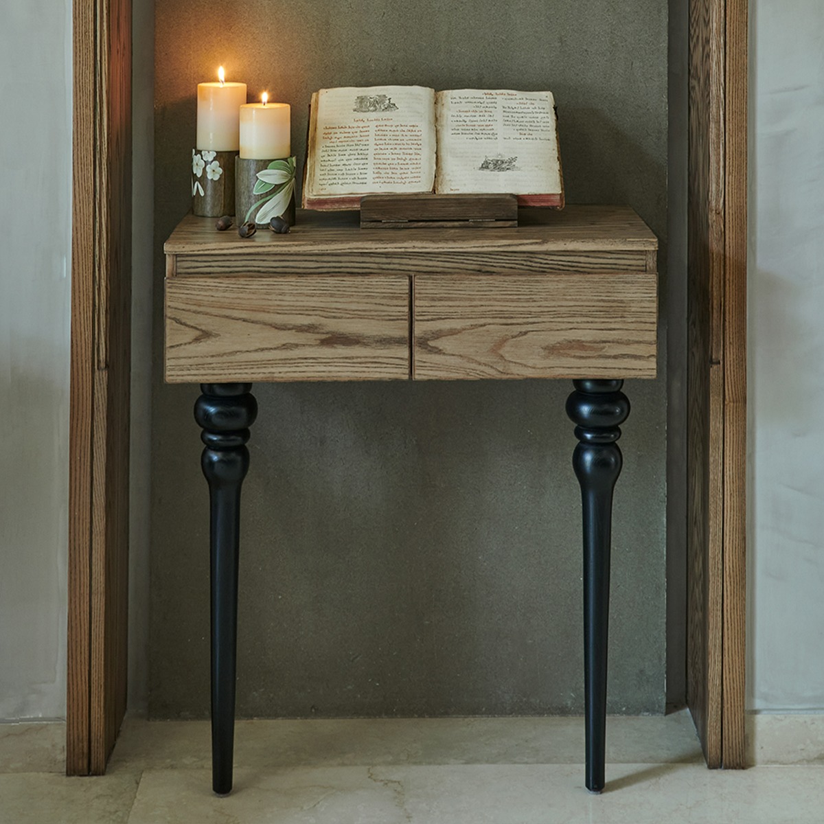 Buy Kairos Console Table (2 drawers) Online in India - Dtale Modern