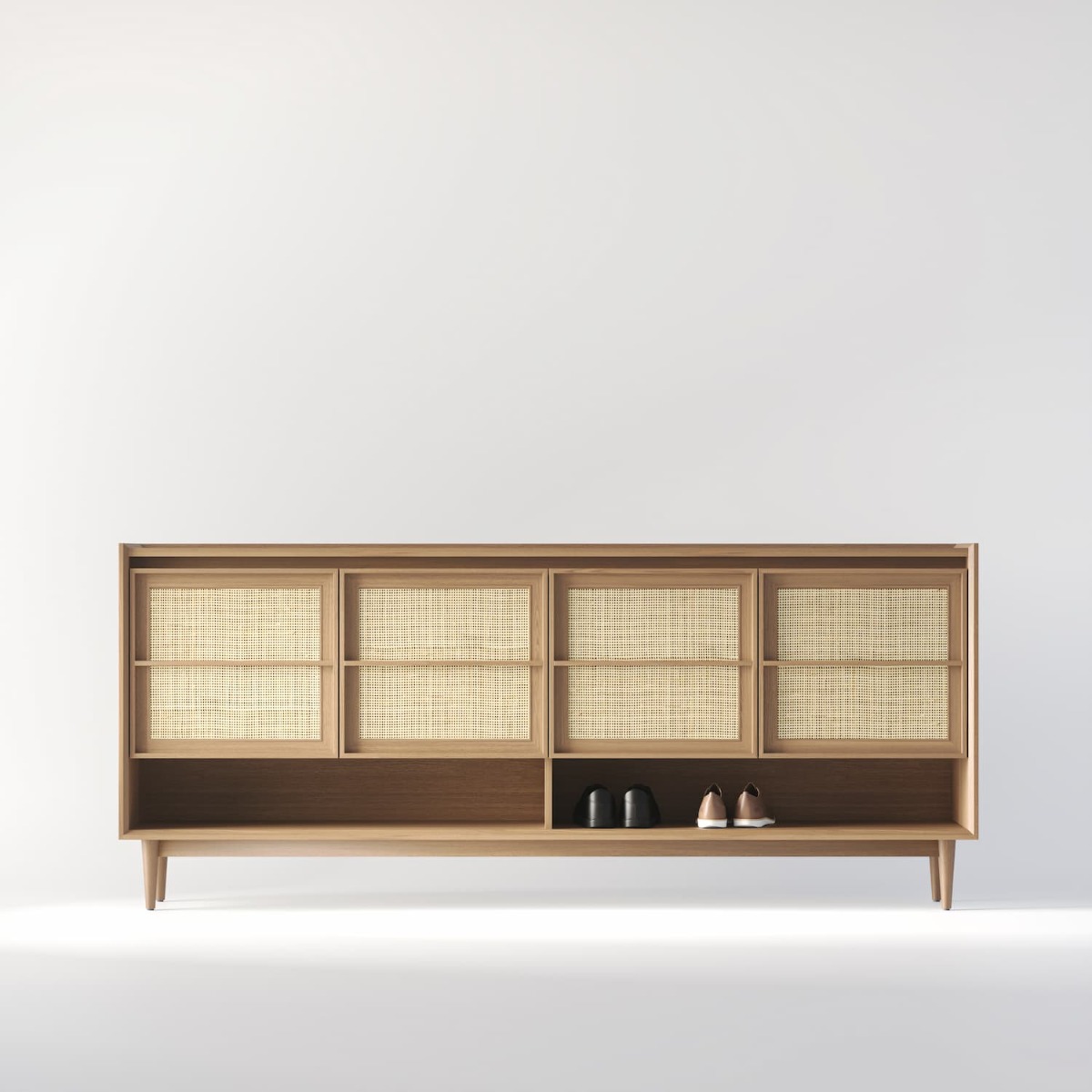 Buy Rio Rattan Shoe Console Online in India - Dtale Modern