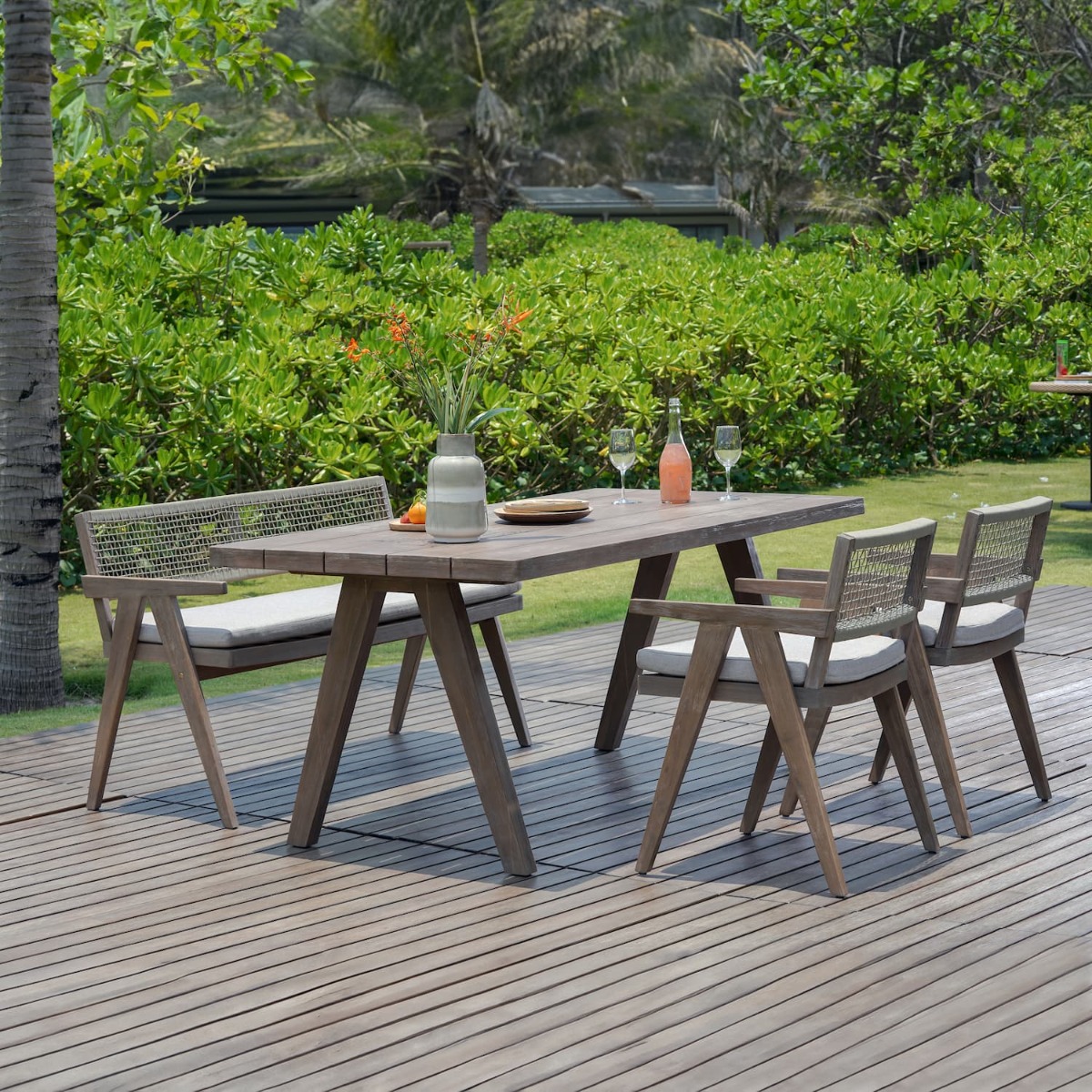 Buy Sinag Outdoor-Indoor Dining Table Online in India - Dtale Modern