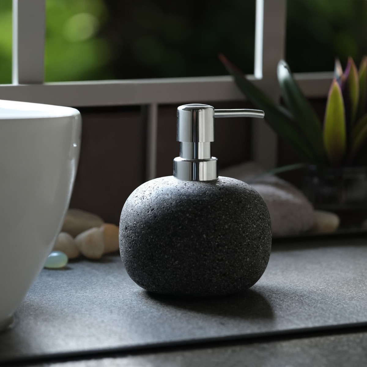 Buy Anya Stone Soap Dispenser Online in India - Dtale Modern