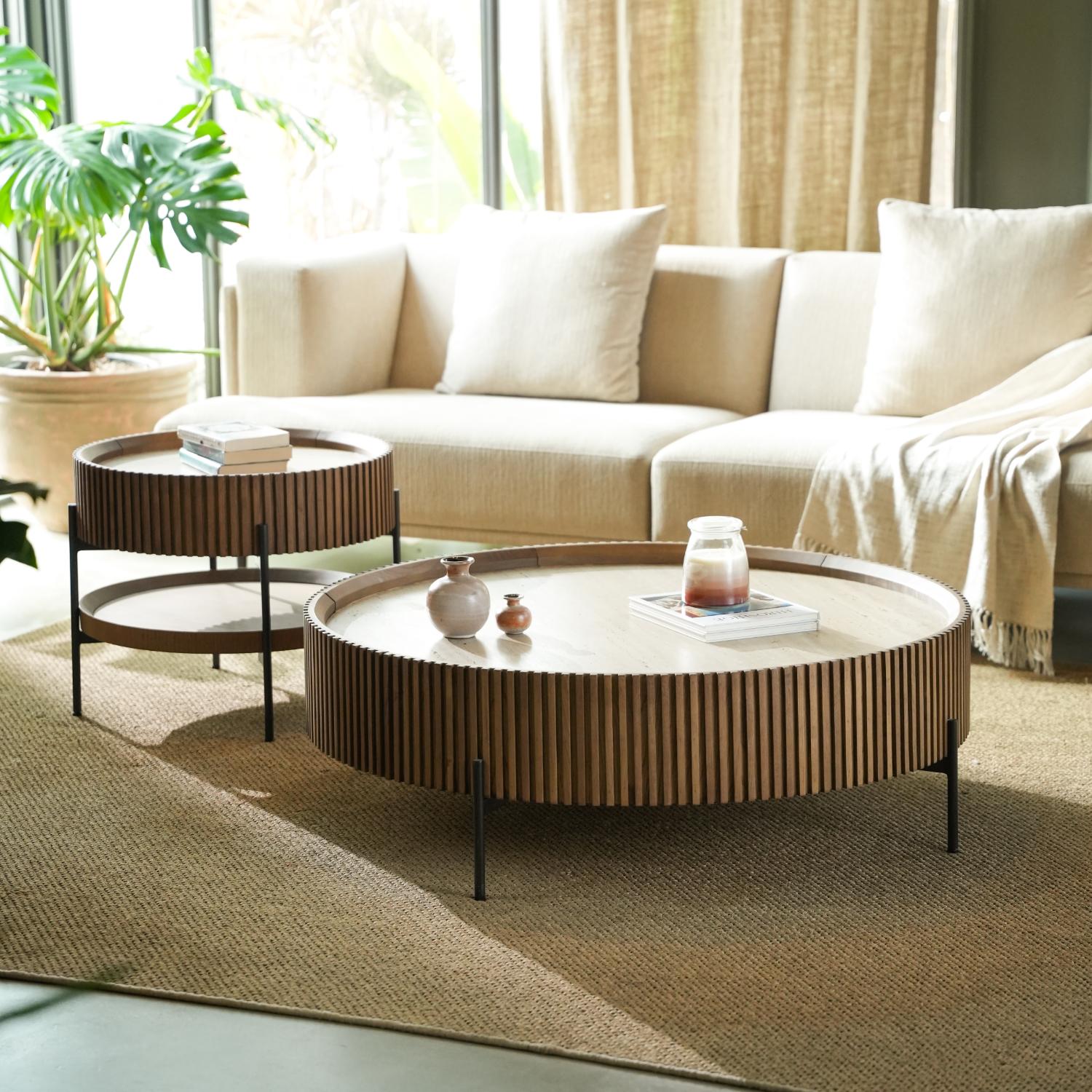 Buy Talbot Center Table (Set of 2) Online in India - Dtale Modern