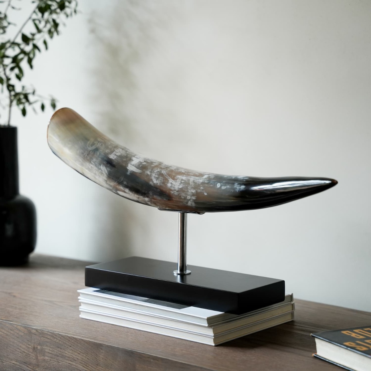 Buy Tusker Sculptural Horn - Horizontal Online in India - Dtale Modern