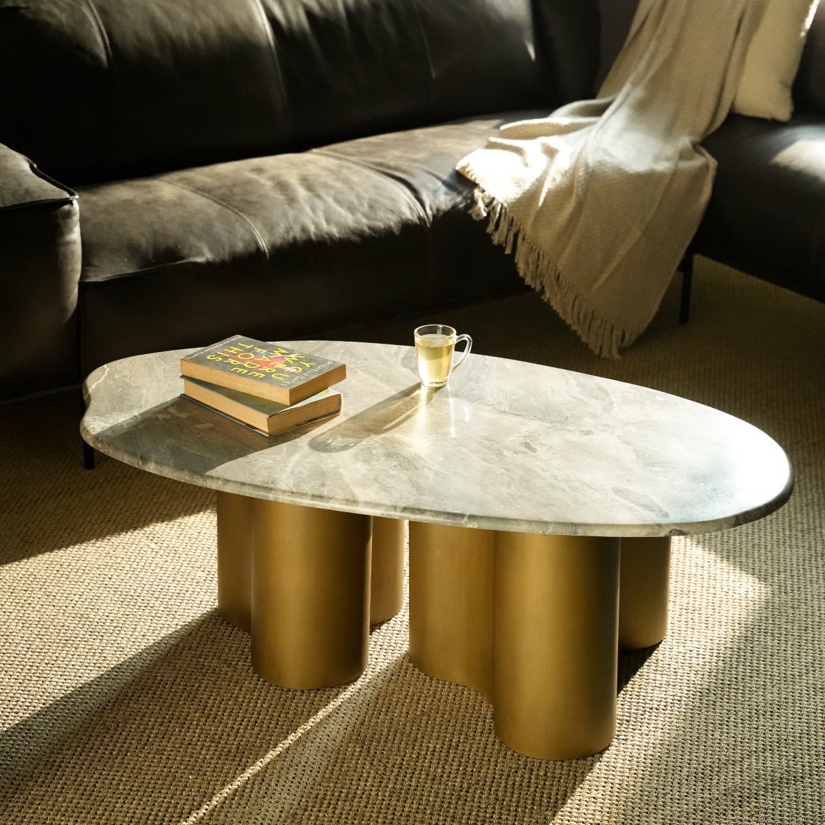 Buy Volna Lustra Coffee Table Online in India - Dtale Modern